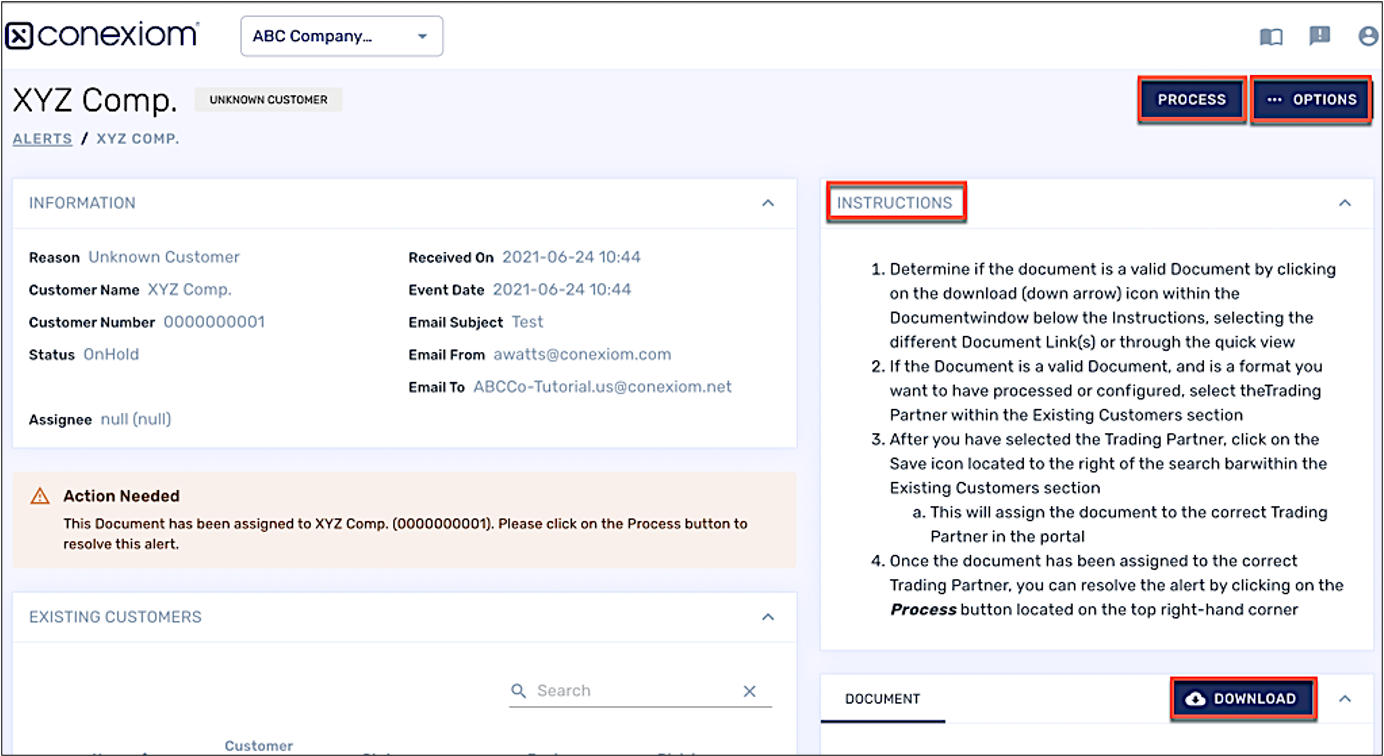 Resolving Alerts and Alert Handling